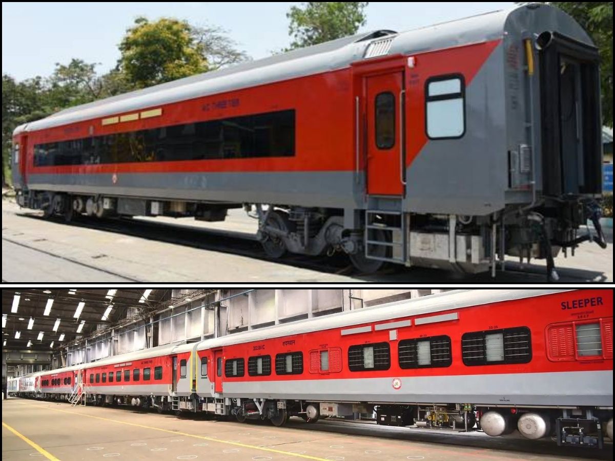 Indian Railway Train Coaches Window Big windows made in train bogies ...