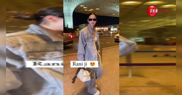 raha kapoor mother alia bhatt cool denim look impressed fans airport ...