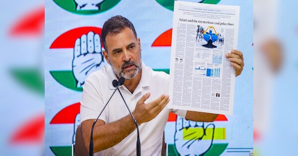 Rahul Gandhi says Adani did scam of 32 thousand crores govt should ...