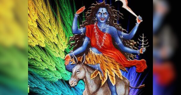 Maa Kalratri Puja Vidhi Worship Maa Kalratri with this method on 7th ...