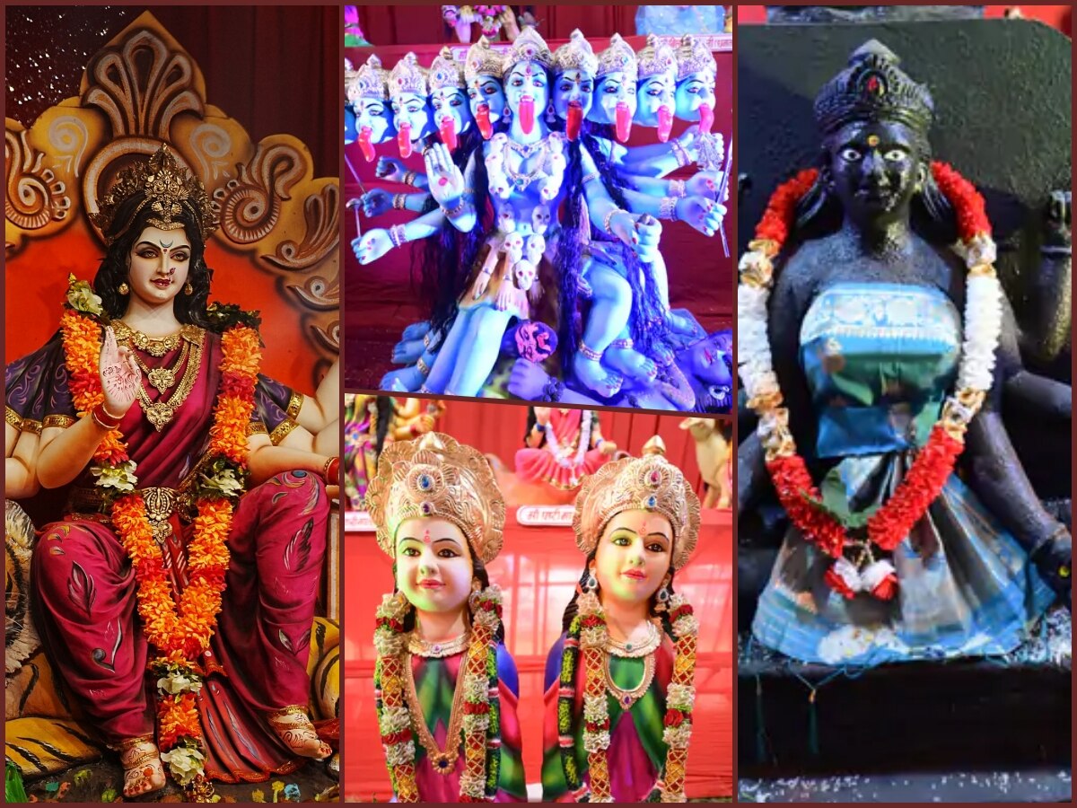 Shardiya Navratri 251 Devi Swaroop In One Durga Pandal Baihar Balaghat ...