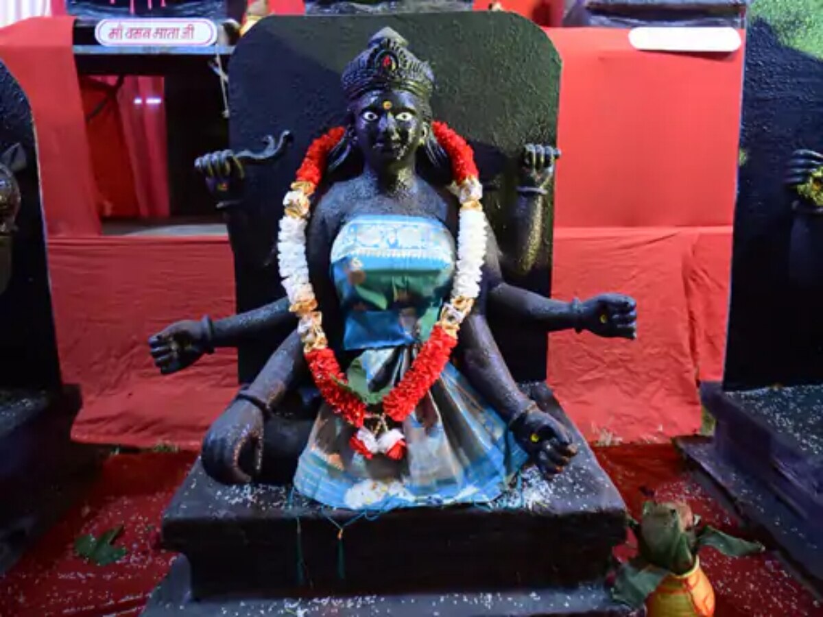 Shardiya Navratri 251 Devi Swaroop In One Durga Pandal Baihar Balaghat ...