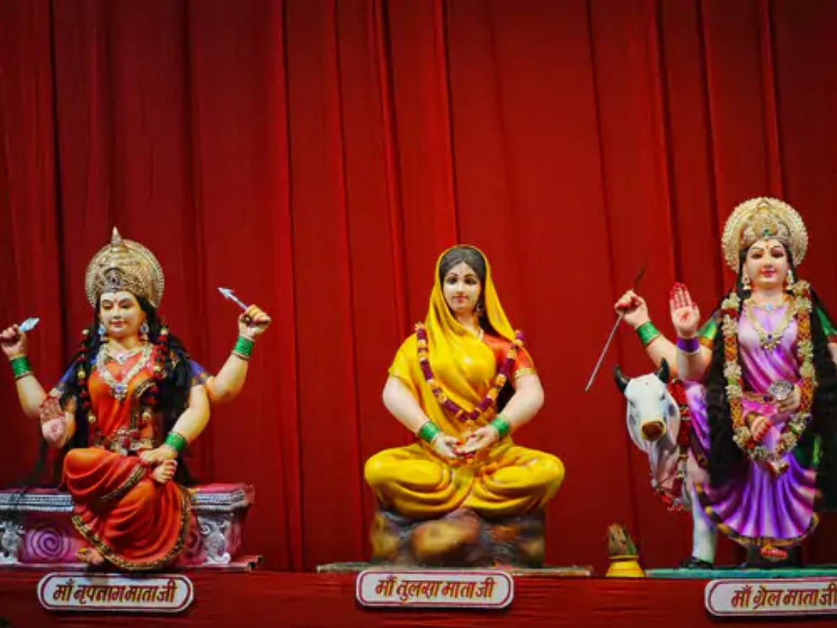 Shardiya Navratri 251 Devi Swaroop In One Durga Pandal Baihar Balaghat ...