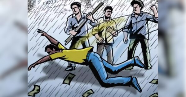 fierce fight between two parties over playing obscene songs 10 people ...