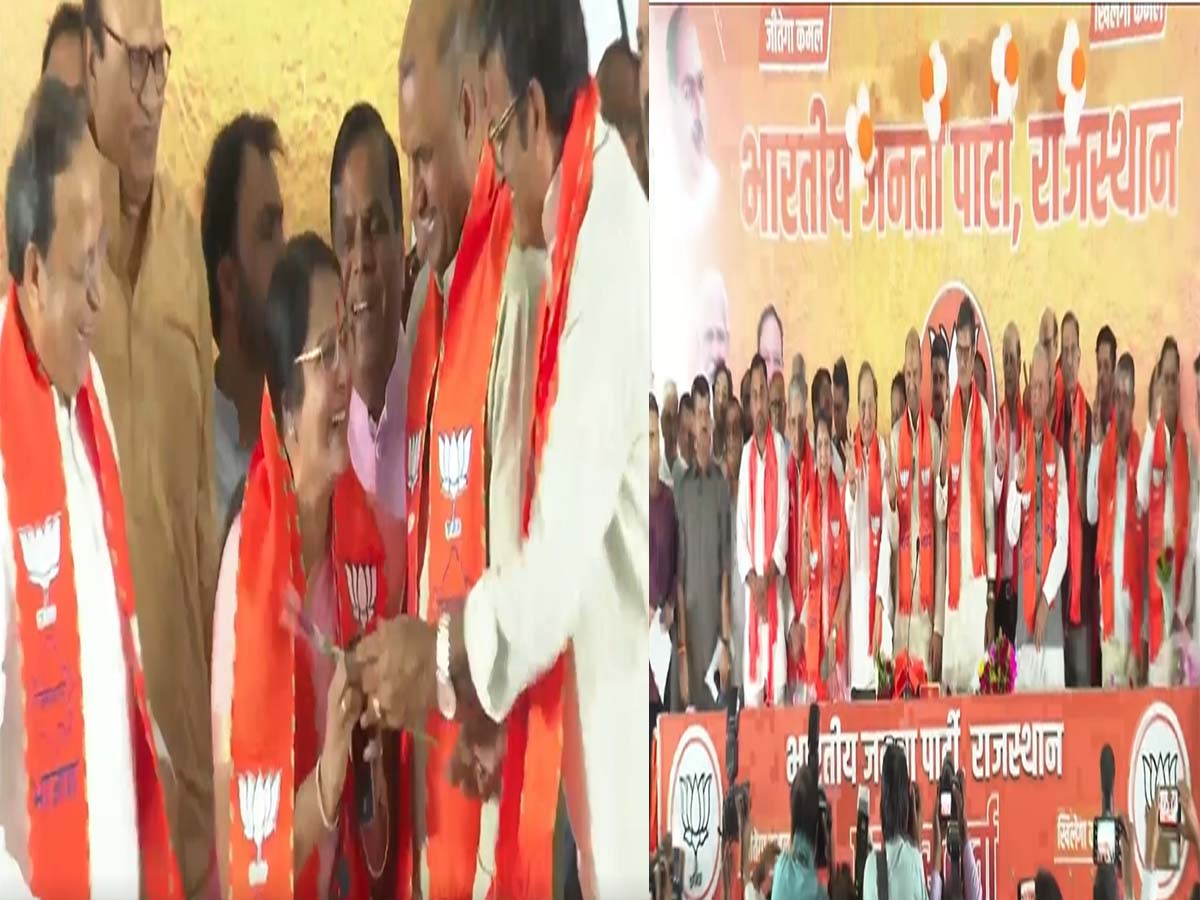 Rajasthan Election Many veterans joined BJP Rajendra Rathore, Arun ...
