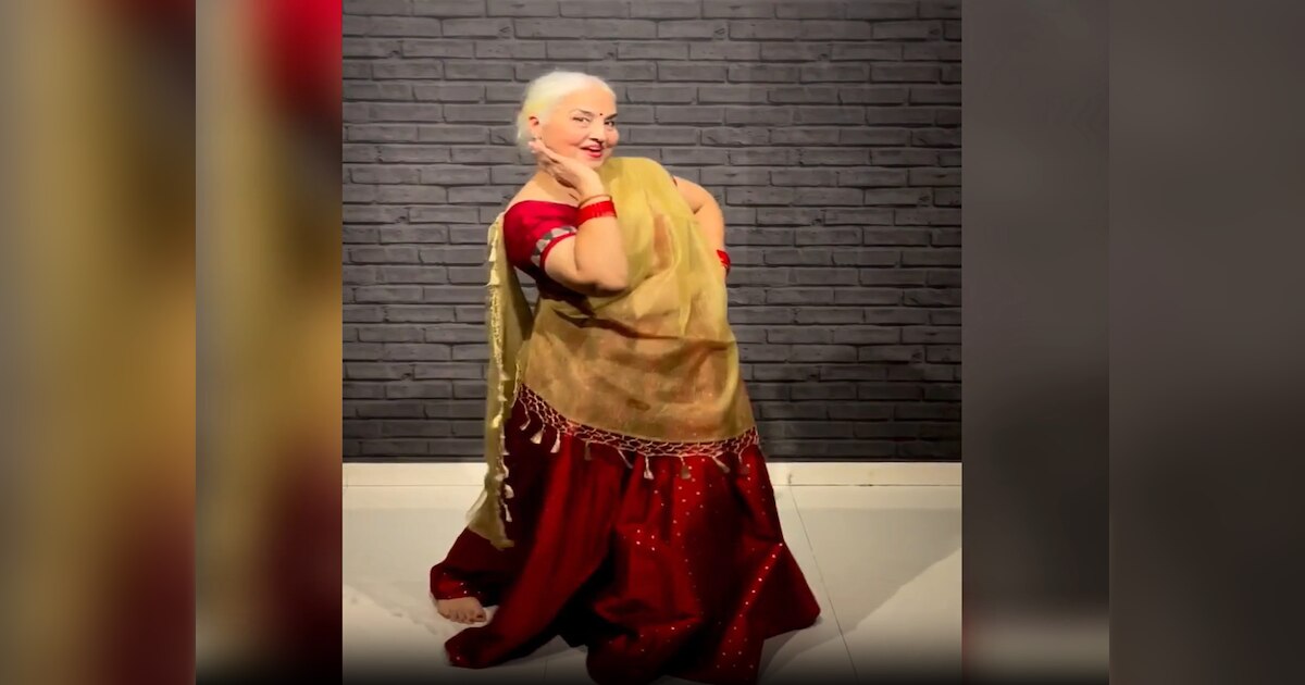 Desi Dadi did a tremendous dance on the song What Jumka, people like so ...