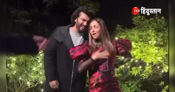 Malaika Arora danced with Arjun Kapoor on the Bollywood song Hoth ...