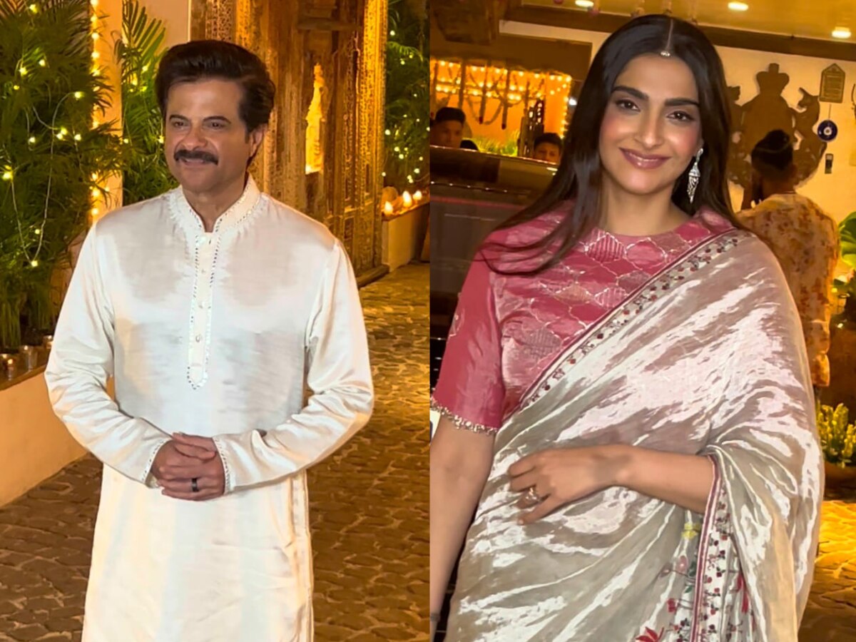 karwa chauth pooja at anil kapoor house shilpa shetty mira rajput geeta ...