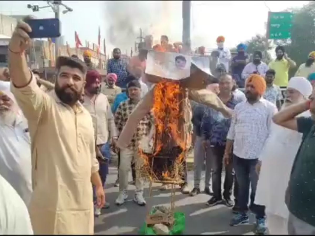 Khairthal news Former BJP candidate Sandeep Dayma tongue slipped gave ...