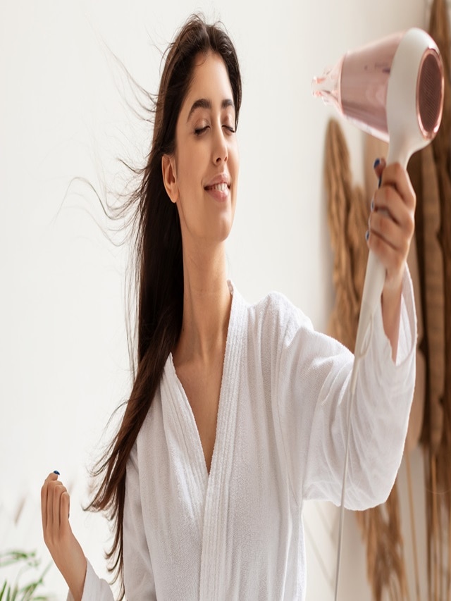 Hair dryer use regularly to dry your baal then be careful its dangerous ...