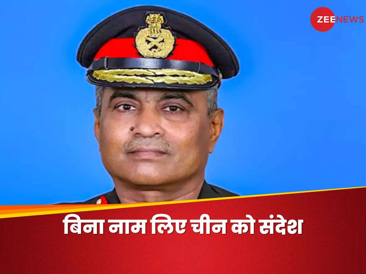 Army Chief Manoj Pandey said India stress on peaceful sollution message ...