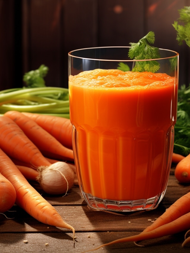 Carrot Juice Benefit drink daily gajar ka juice to control Cholesterol ...