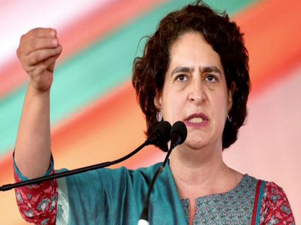 Priyanka Gandhi once again angry at Israel said this big thing | एक बार ...