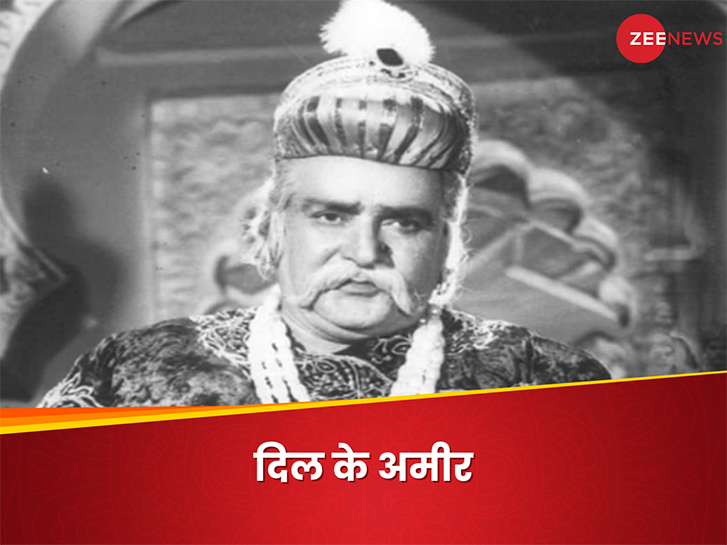 Bollywood News Hindi Films Legends Prithviraj Kapoor Mughal E Azam Cheque । Bollywood Legends ...
