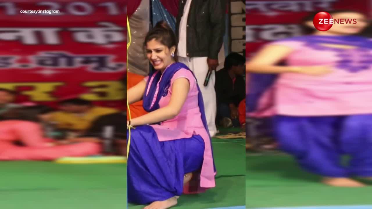 sapna choudhary dance on rasgulla khawade mere yar uncontrolled crowd ...
