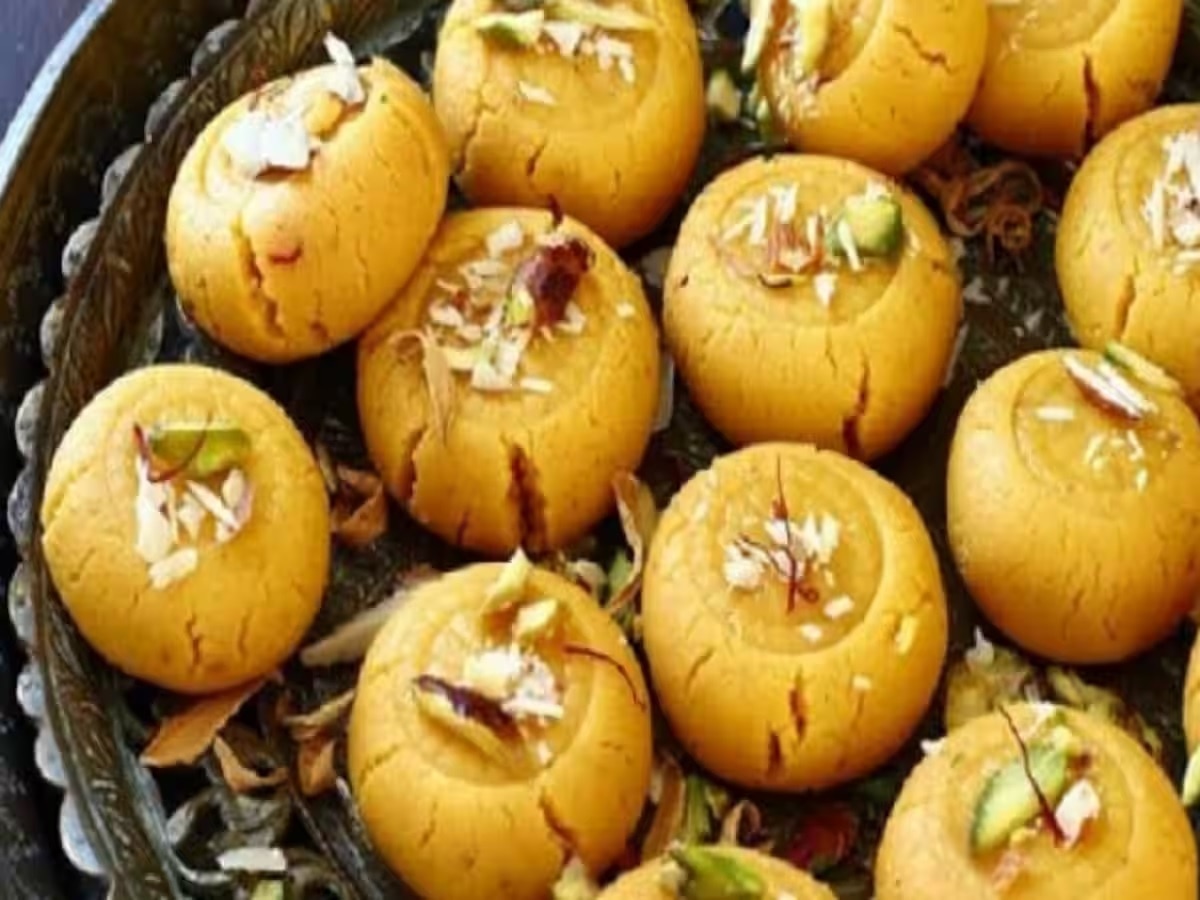 Diwali sweets 2023 make Special kesariya peda Recipe At home saffron ...