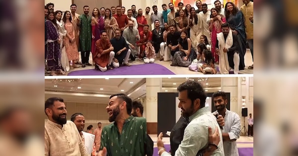 Team Indias Diwali Team India celebrated Diwali in traditional clothes ...