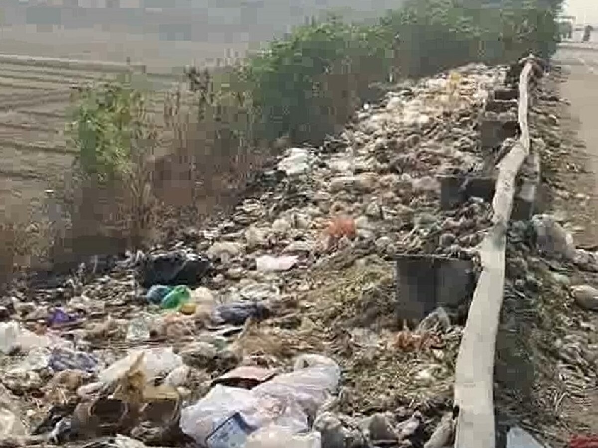 Garbage heap in panipath cleanliness system in district broke down ...