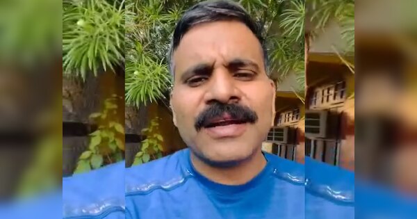 During India Australia match Inspector Poet Dharamraj poem went viral ...