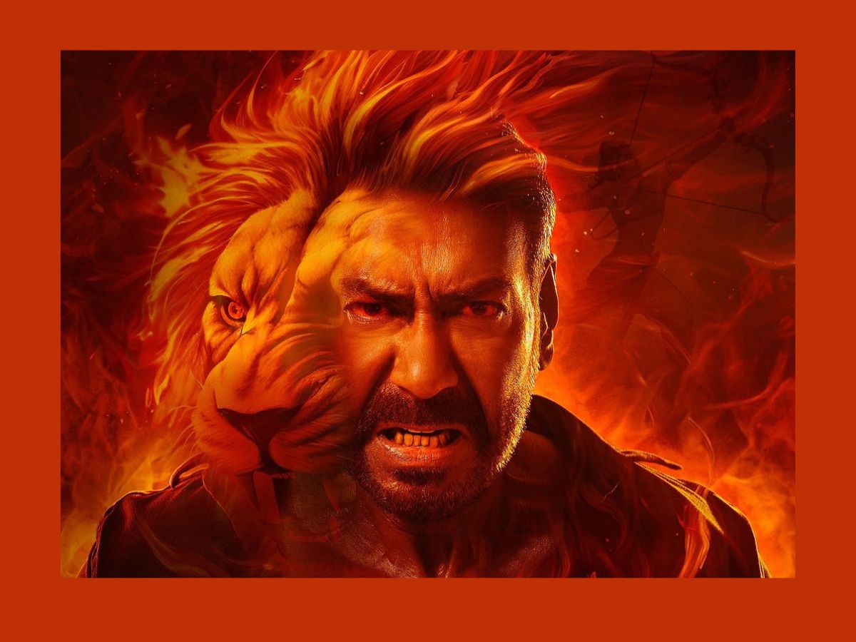 Ajay devgan roar like a lion in new poster of singham again| Singham ...