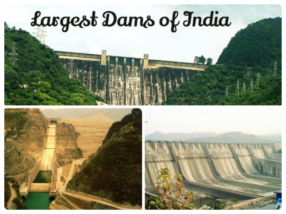 India Top 5 Biggest Dams Knowledge with fact world Biggest and tallest ...