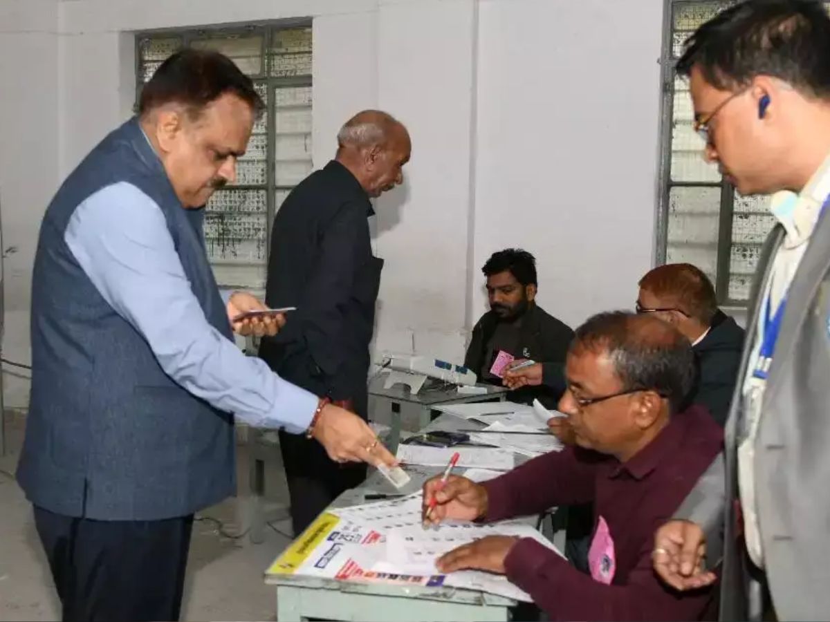 Assembly Elections Chief Electoral Officer Cast His Vote Said Huge