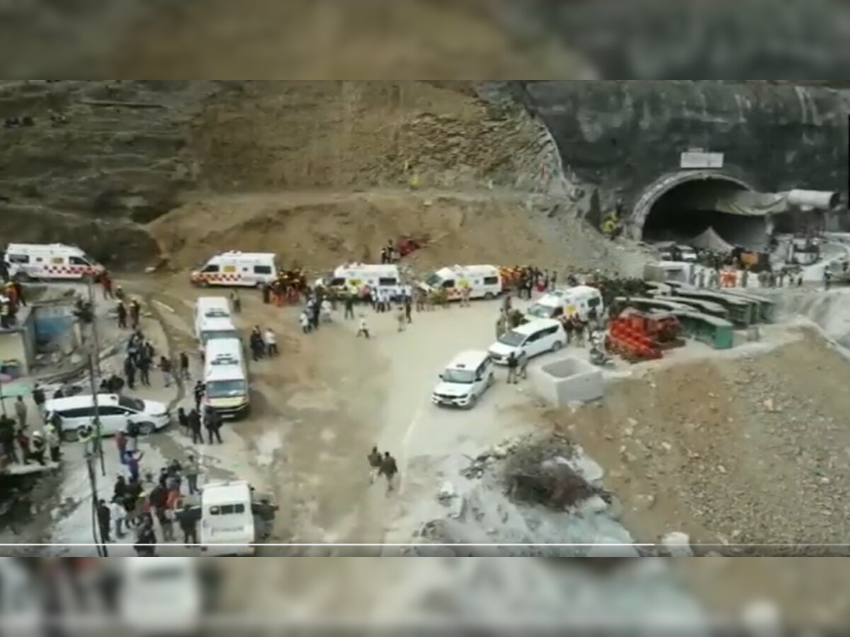 Uttarkashi Silkyara Tunnel or Surang News Collapse Rescue successful ...