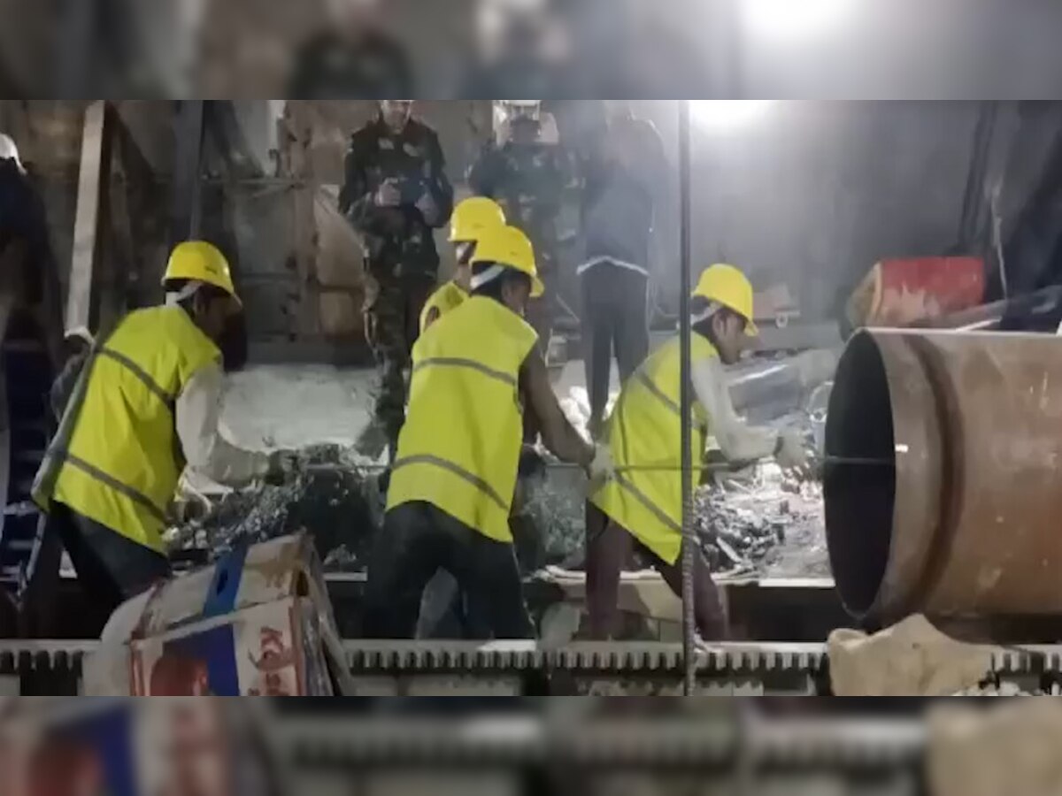 Uttarkashi Silkyara Tunnel or Surang News Collapse Rescue successful ...