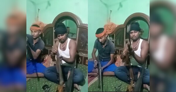 Waving weapons to create ruckus posted on social media video goes viral ...