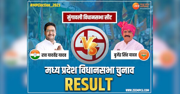 Mungaoli Election Result 2023 Mp Vidhan Sabha Chunav Result Winners And 9637