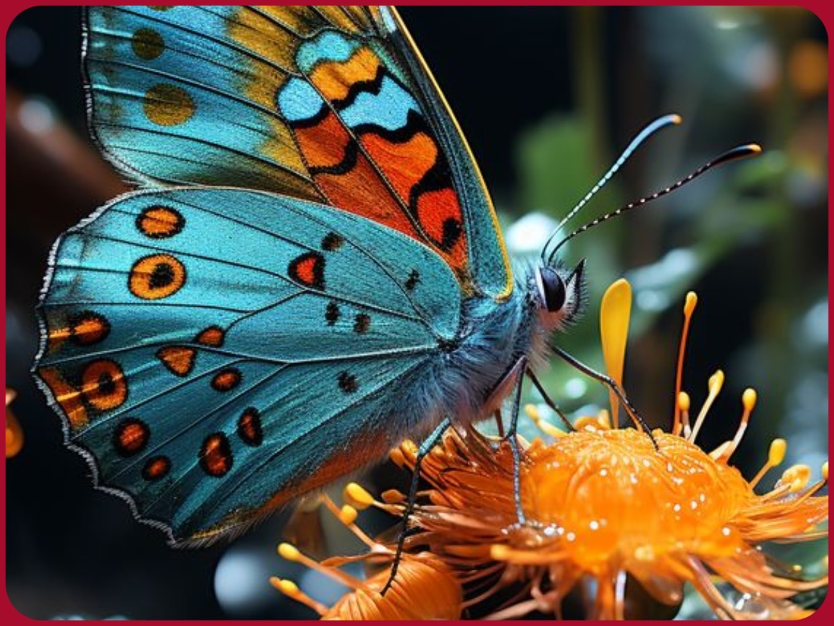 Knowledge many color combinations come from in butterfly How designed ...