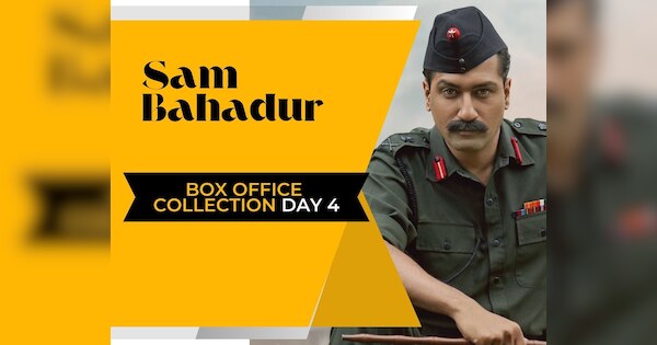 Sam Bahadur Box office collection Day 4 3 crore total collection 29 ...