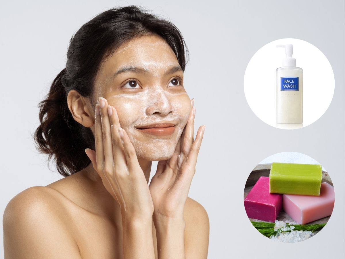 Skincare Tips: soap or facewash which is more beneficial for your face ...