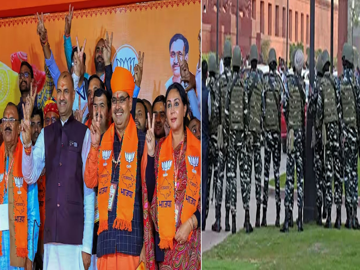 Rajasthan CM Oath Ceremony Bhajanlal Sharma will take oath as new CM on ...