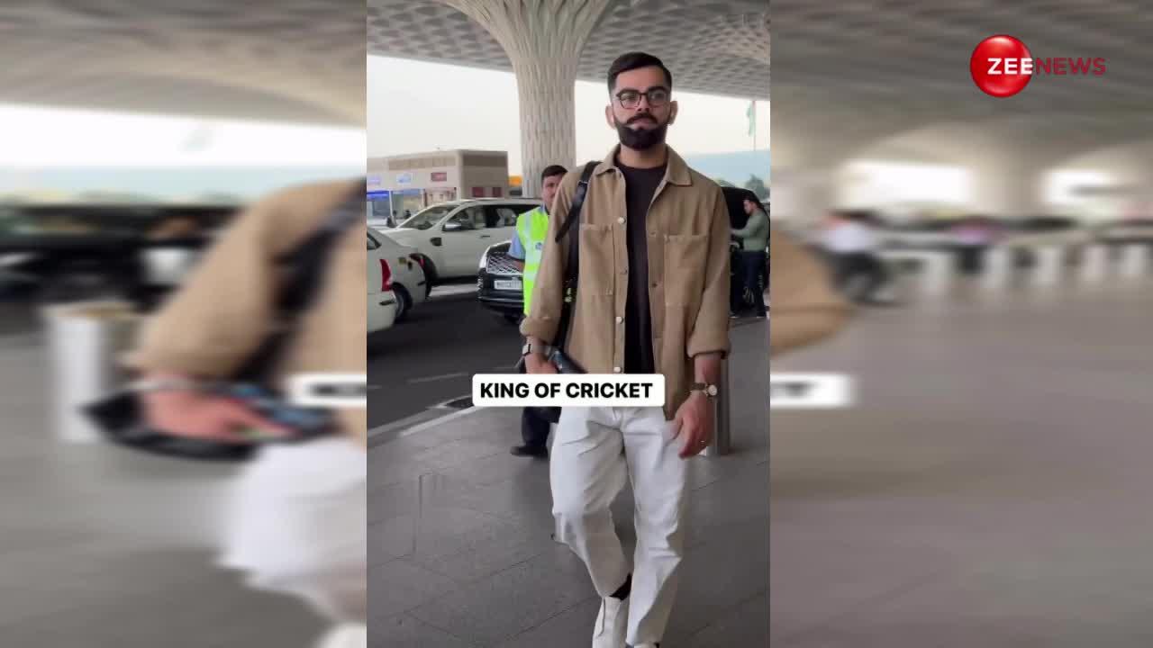 cricket jaikant shikre spotted at mumbai airport seeing his style ...