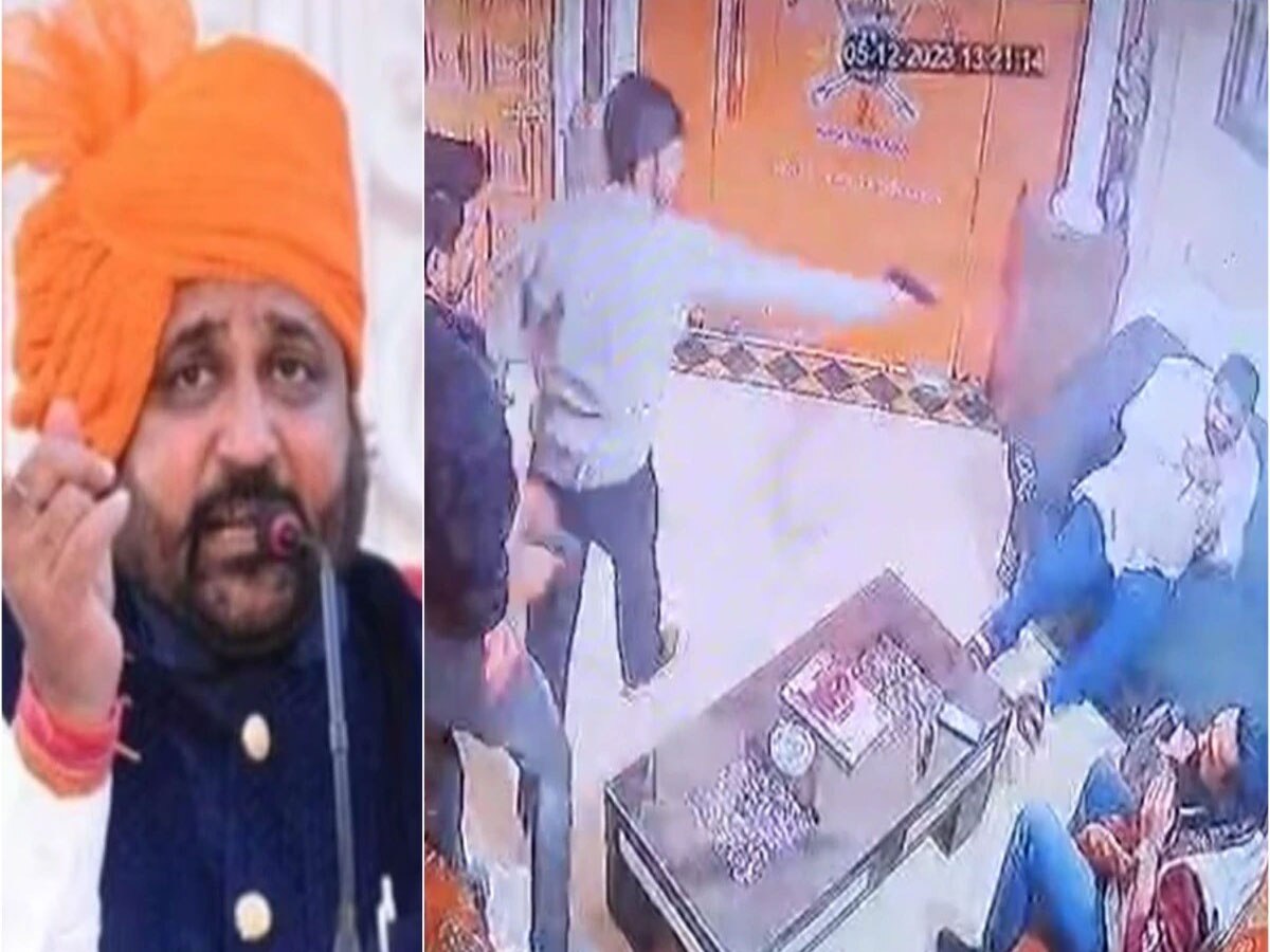 Sukhdev Singh Gogamedi murder accused sent to jail armed soldiers deployed in carts |Sukhdev ...