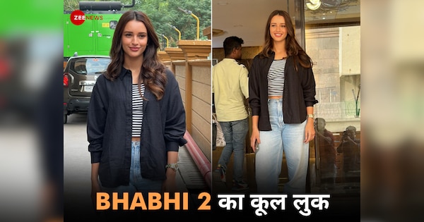 Animal Film Bhabhi 2 Tripti Dimri spotted in Mumbai looks stylish in ...