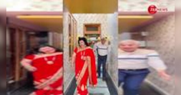 50 year old Tau ji danced with his wife on Haryanvi song with such ...