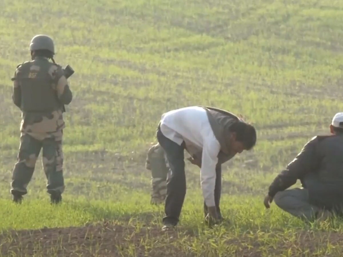 Farmers Farming With Bullet Proof Tractor At Loc | Bullet Proof Tractor ...