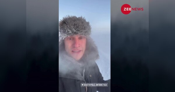 video of cold drink freezing at minus 64 degrees c in south pole ...