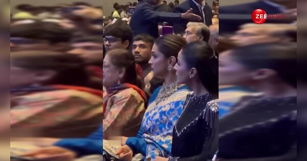 Deepika Padukone sitting next to shenaaz gill actress reaction goes ...