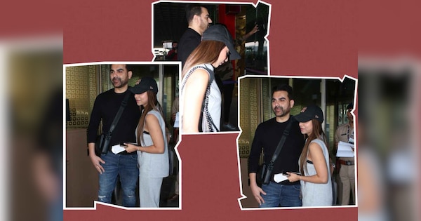 Arbaaz Khan and shura khan spotted at airport couple left Mumbai for ...