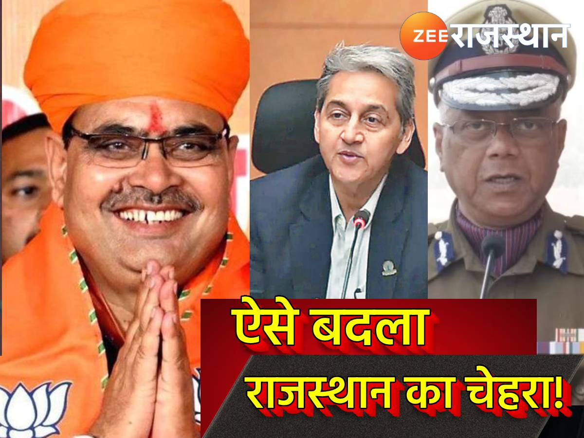 change of power in Rajasthan Politics from Chief Minister bhajanlal sharma to CS sudhanshu pant ...
