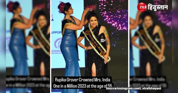 model and actress rupika grover become mrs india one in a million 2023 ...