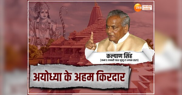 Kalyan Singh birth anniversary BJP OBC leader UP CM who sacked on Babri Masjid demolition ...