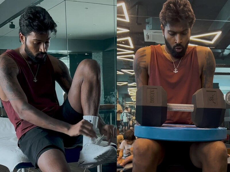 Hardik Pandya Gym Photos viral working hard for IPL 2024 Mumbai Indians ...