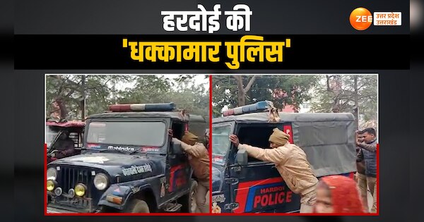 up police zeep carrying convict broke in midway police men had to push ...