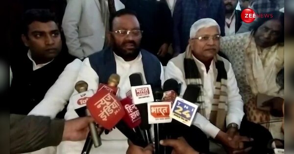 swami prasad maurya Defended firing on kar sevaks in ayodhya in 1990 ...