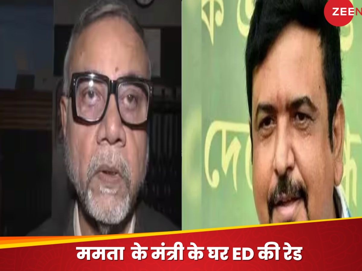 ED raid at West Bengal minister Sujit Bose Tapas roy Subodh Chakravarty ...