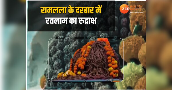 Ram Mandir 1 lakh 25 thousand Rudraksh sent from Ratlam to Ayodhya ...